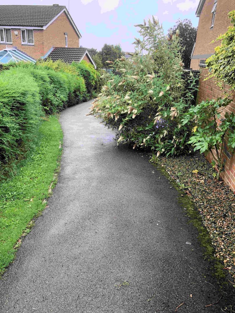 Bushes obstructing path - Upminster & Cranham Residents' Association